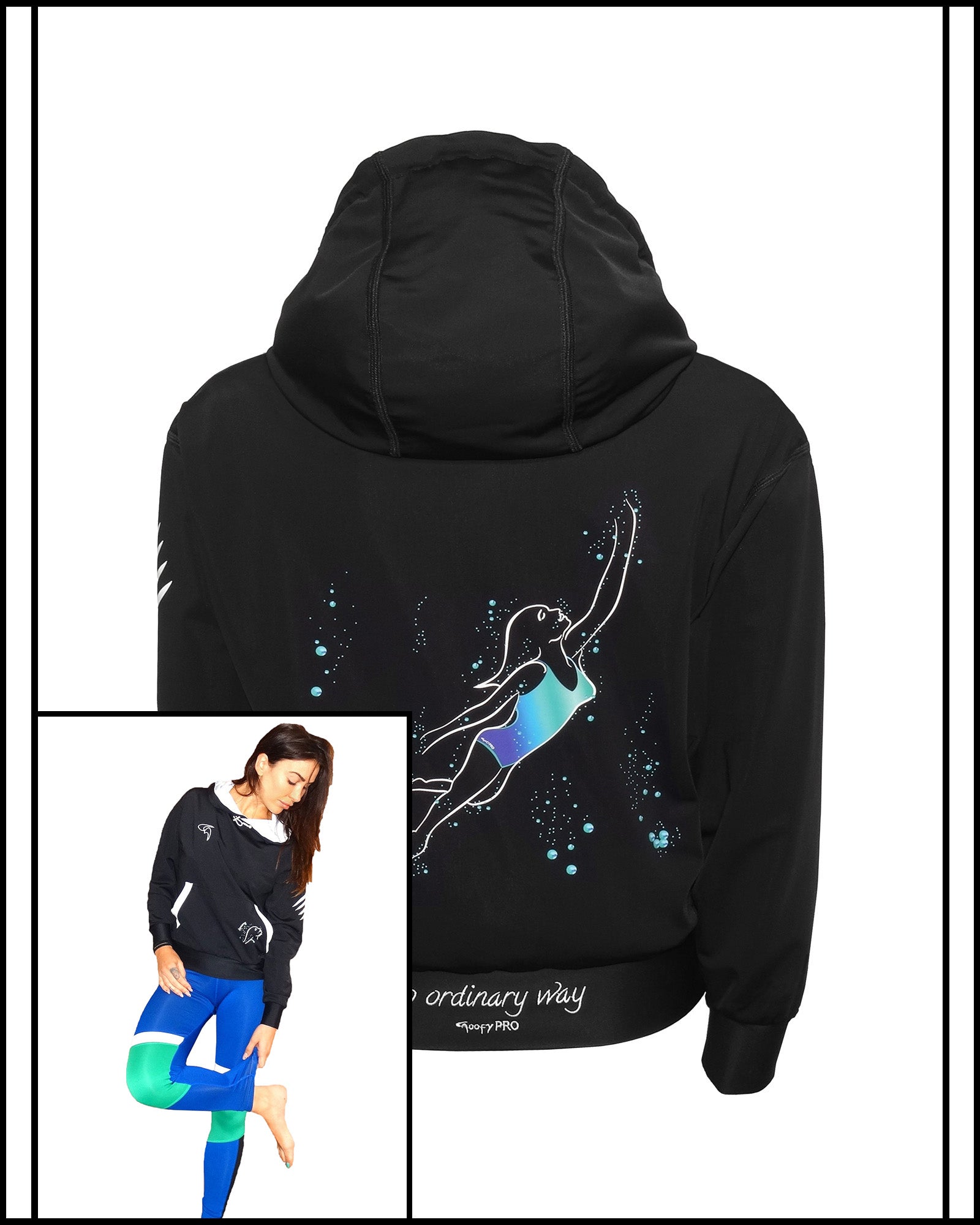 GoofyPRO Cayton Core Lightweight Hoodie - Aquaserene